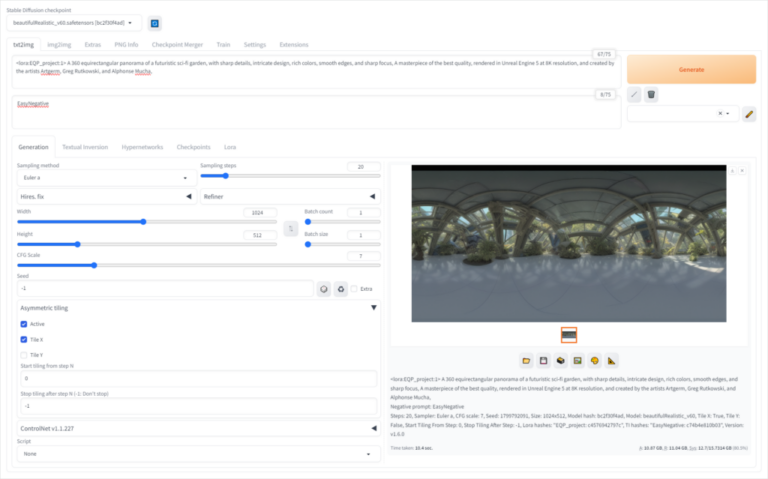 360度生成AI画像の作り方 – MONO OCEAN