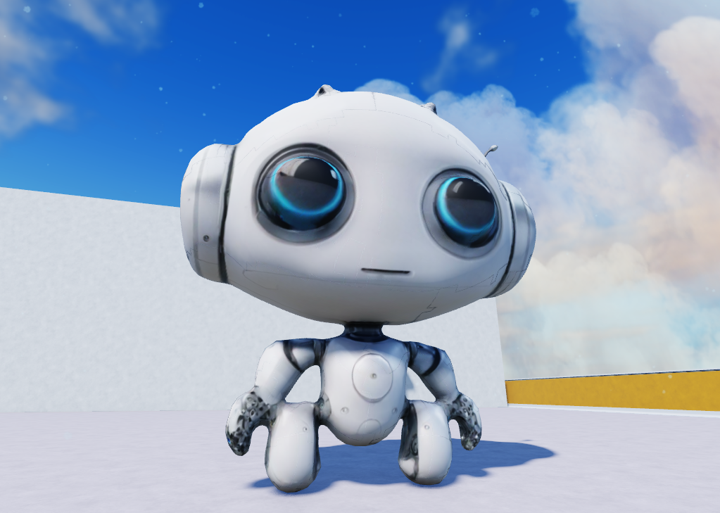 ワールドに生成AI3Dモデルをインポート2 – MONO OCEAN